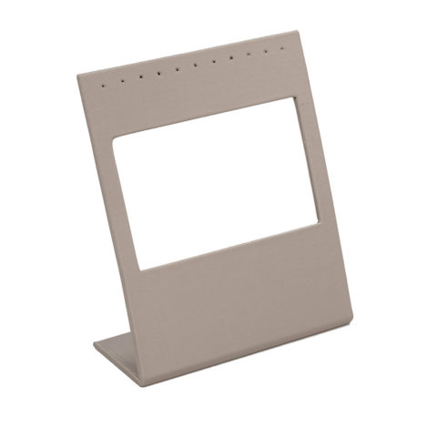 3-4 Hoop Ear Stand with Signage - Box Brokers Group