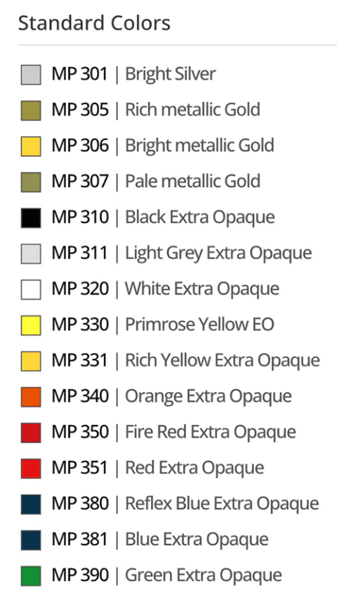 Imprinting – Pad Print Colors | Box Brokers Group